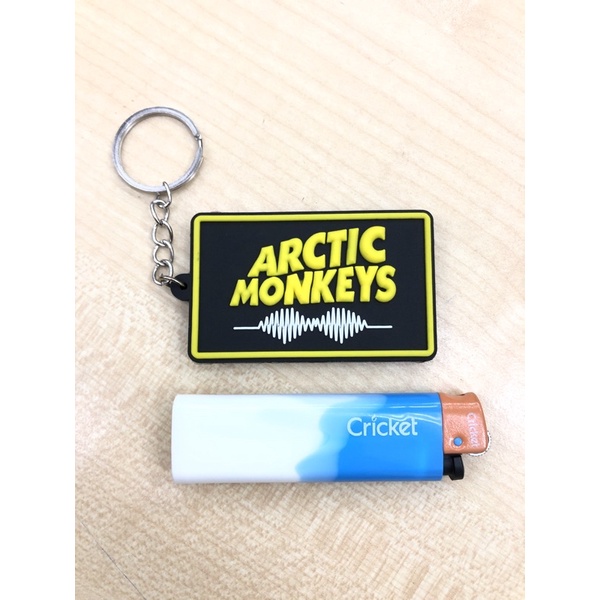 Keychain getah Arctic monkeys Keychain sulam Arctic monkeys lanyard ...