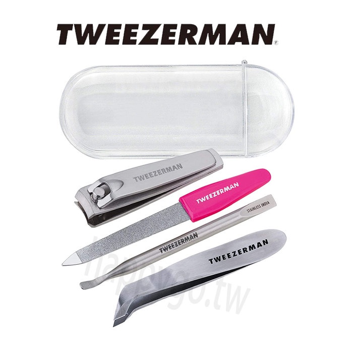 German Double Tweezerman Micro Charm Professional Manicure Set 4 Piece ...