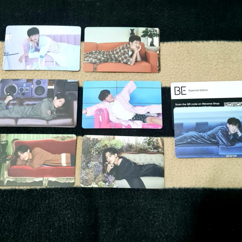 Bts Individual Photocard/QR Code - Official from Album BTS BE ...