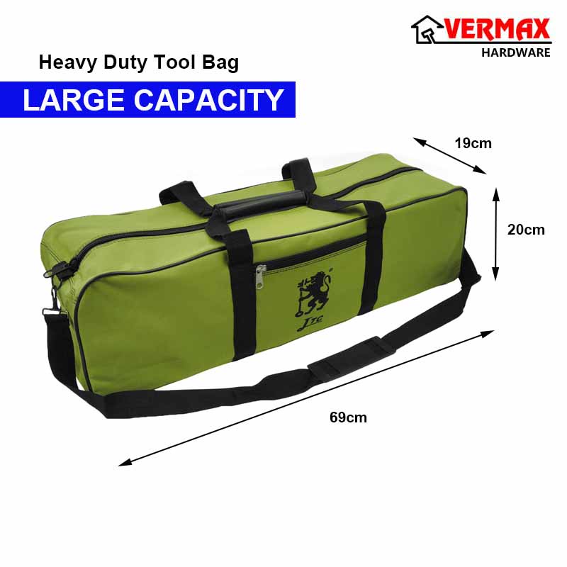 Large Hand Tool Bag Heavy Duty Utility Bag High Capacity / Hardware ...