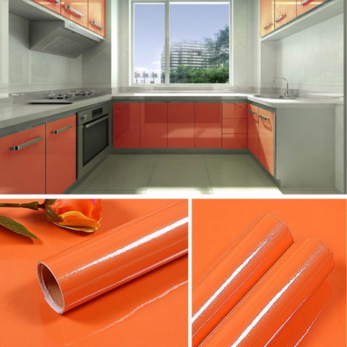WINGS Wallpaper Cabinet Kitchen Vinyl Wallpaper Dapur Waterproof ...