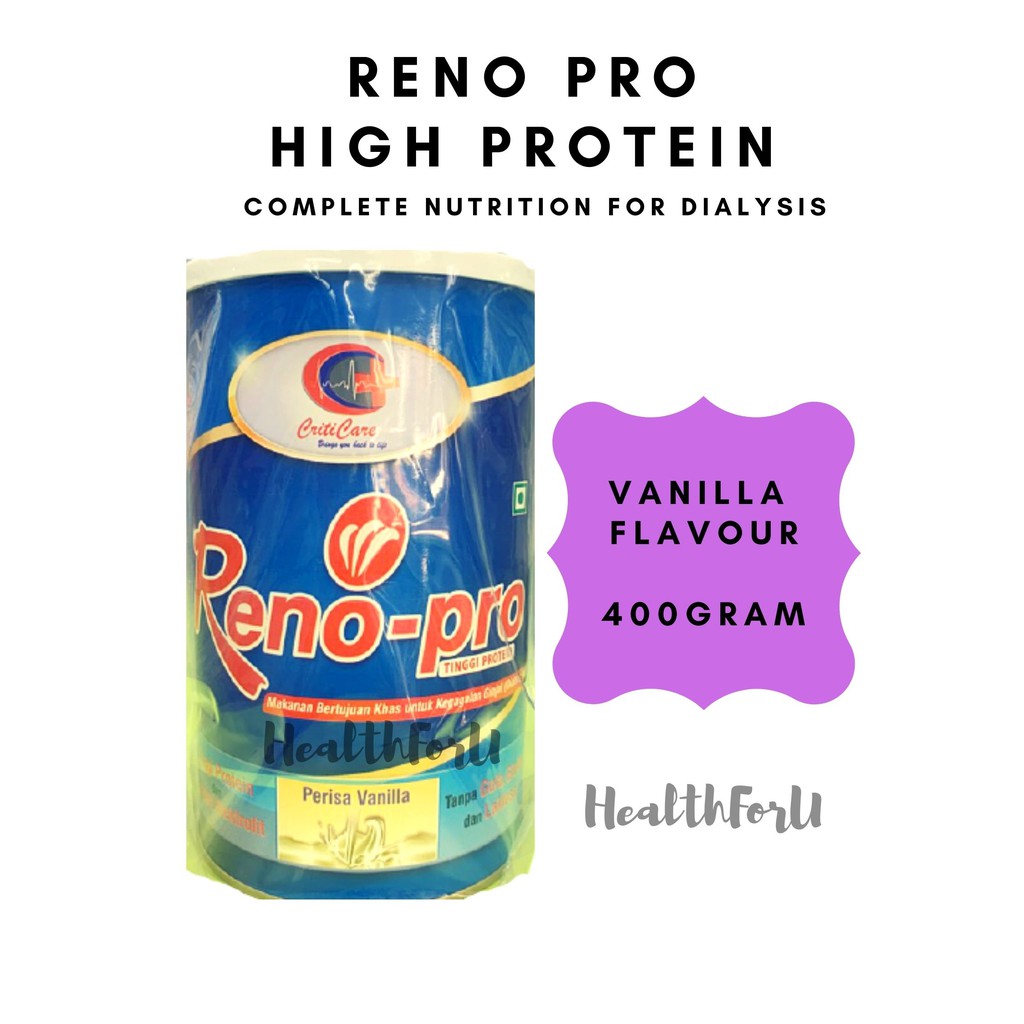 RENO PRO HIGH PROTEIN (HP) 400GRAM // Renal Care // Milk Supplement ...