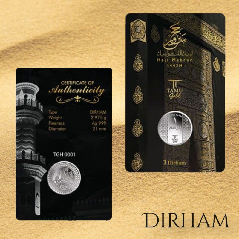 DIRHAM - Silver Coin 1 Dirham TG | Shopee Malaysia