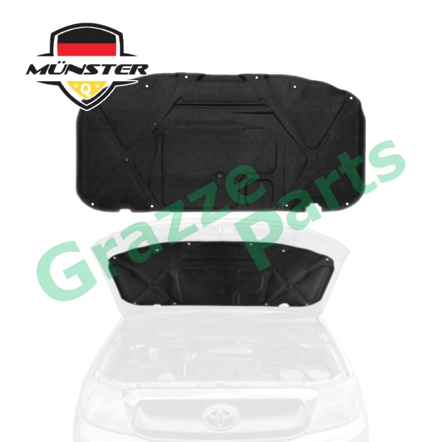Münster Front Bonnet Hood Insulator 53341-0K140 for Toyota Hilux Vigo ...