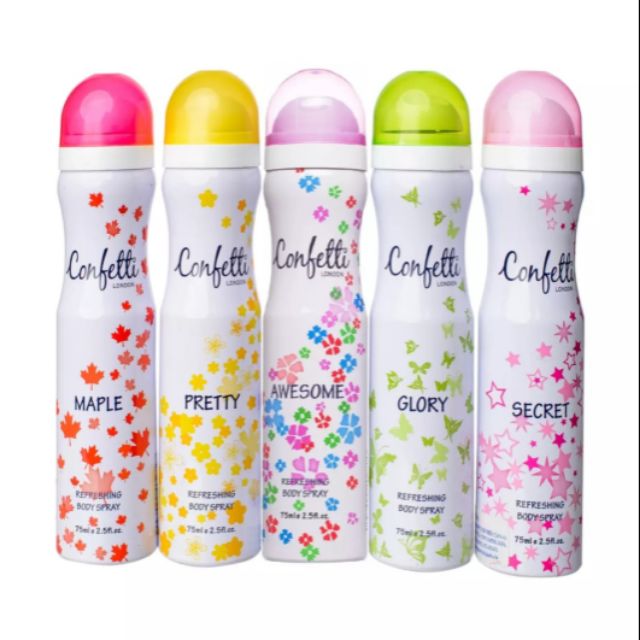 CONFETTI BODY PERFUME 😍😍😍💥 | Shopee Malaysia