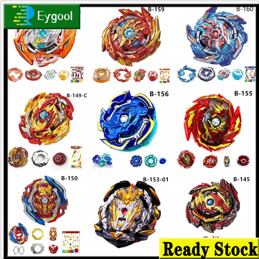 Beyblade Burst B-161 Glide Ragnaruk 160 King Helios.Zn B-159 Super ...