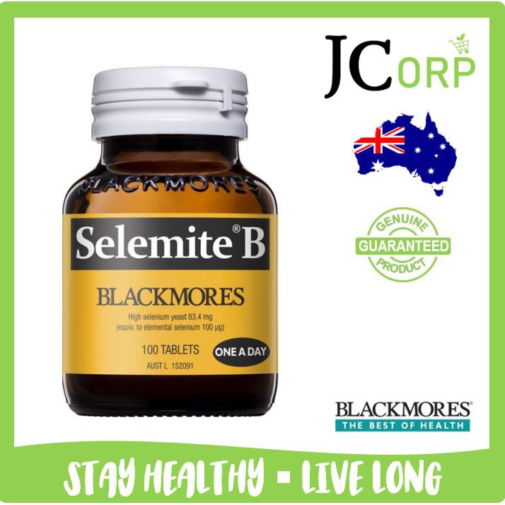 🛫Direct from AUS🛬 Blackmores Selemite B 100 Tablets | Shopee Malaysia