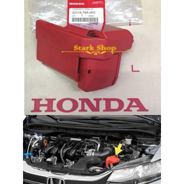 HONDA CITY GM6 T9A, JAZZ GK5 T5A, HRV T7A BATTERY TERMINAL COVER(RED ...