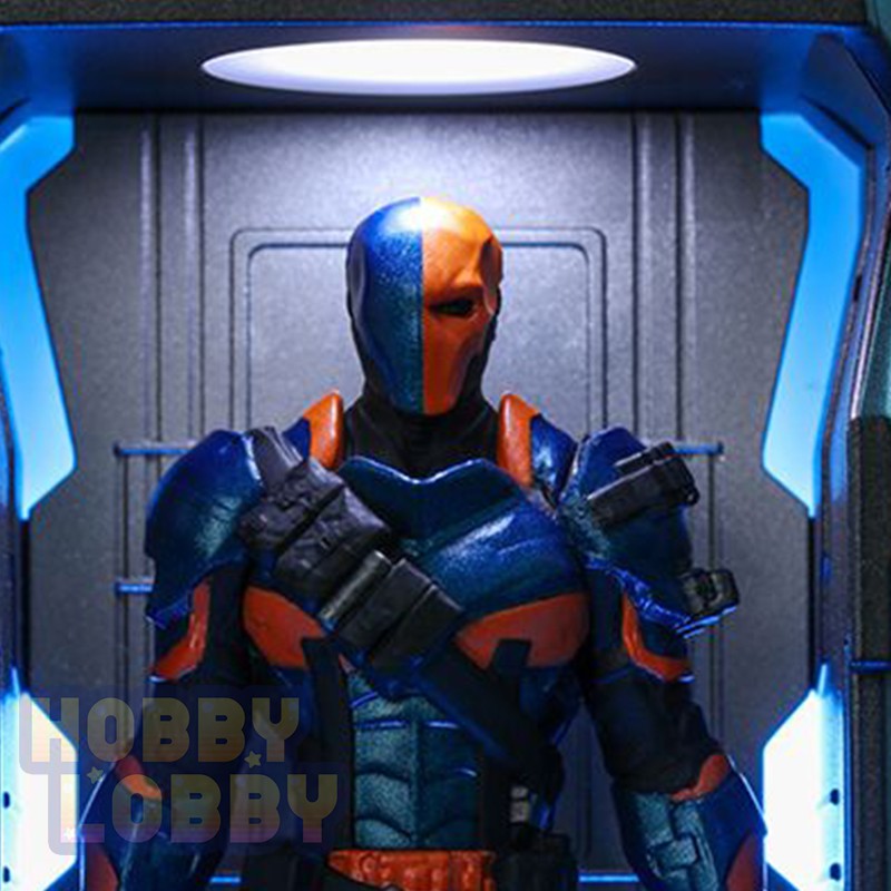 Hot Toys - VGMC014 - Deathstroke Armory Miniature Collectible | Shopee ...