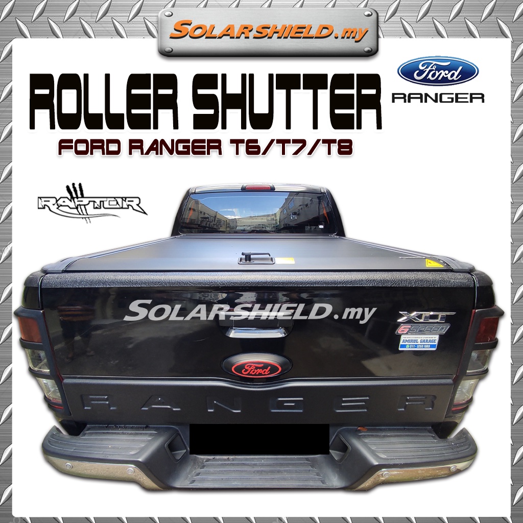 Ford Ranger T6/T7/T8, Wildtrack,Raptor 4x4 Roller Shutter Cover ...
