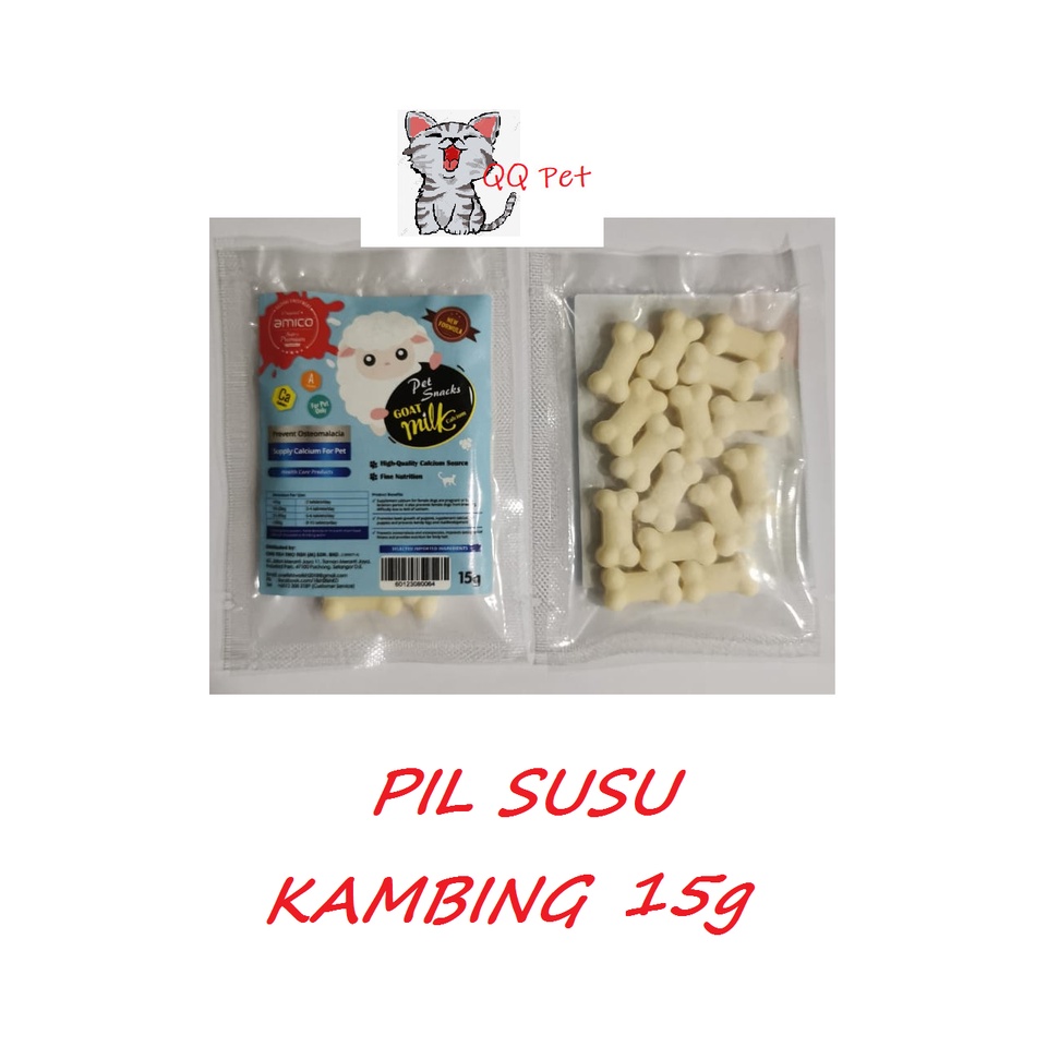 Amico Pet Goat Milk Calcium Tablet 15g (Pil Susu Kambing) | Shopee Malaysia