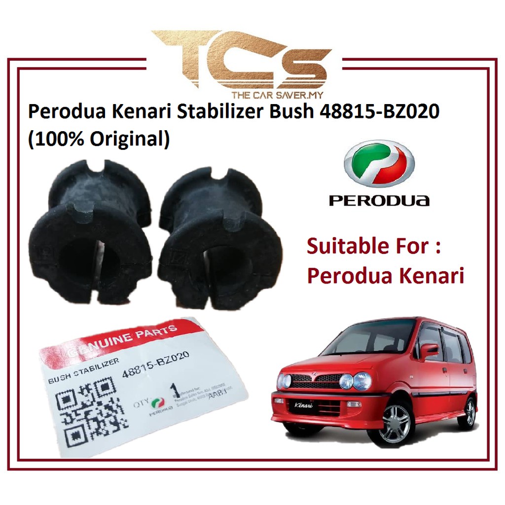 Perodua Kenari Stabilizer Bush 48815-BZ020 (100% Original) | Shopee ...