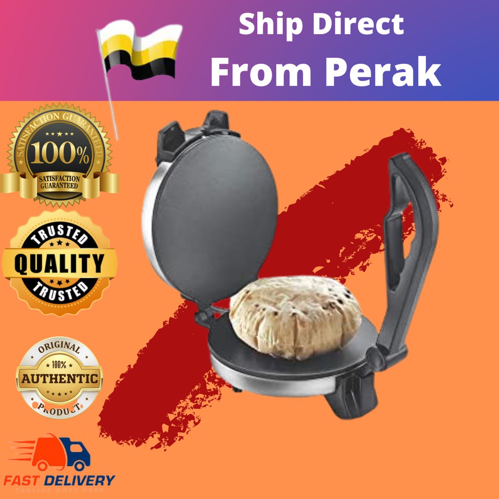 [Made In India] Instant Roti Maker Chapati Flat Bread Tortilla Pizza ...