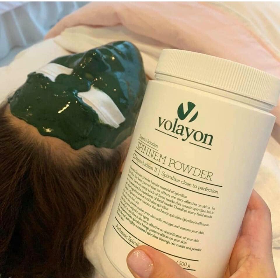 Genuine VOLAYON SPINEM POWDER ALGAE MASK - 7436 | Shopee Malaysia