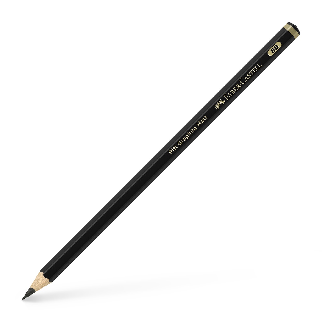 [Faber-Castell] Pitt Graphite Matt Pencil (HB/ 2B/ 4B/ 6B/ 8B/ 10B/ 12B ...