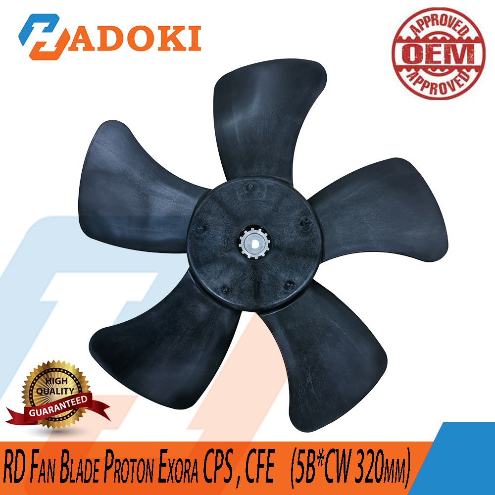 RADIATOR FAN BLADE PROTON EXORA CPS,CFE (RD) | Shopee Malaysia