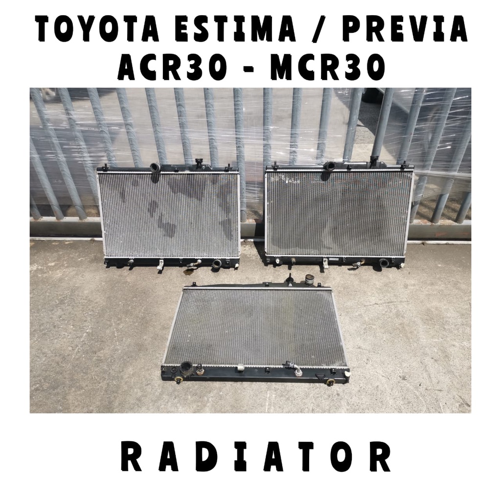 🇯🇵🇯🇵 Ori Toyota Estima Previa (2000-2005) Radiator For ACR30 MCR30 ...
