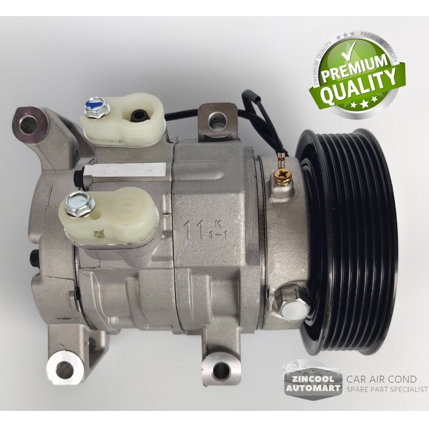Toyota Hilux Vigo 05' KUN25 AirCond Compressor 10S11C 7PK | Shopee Malaysia