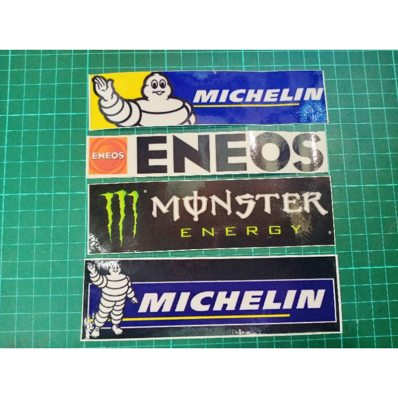 STICKER MOTOR MICHELIN MONSTER ENEOS | Shopee Malaysia