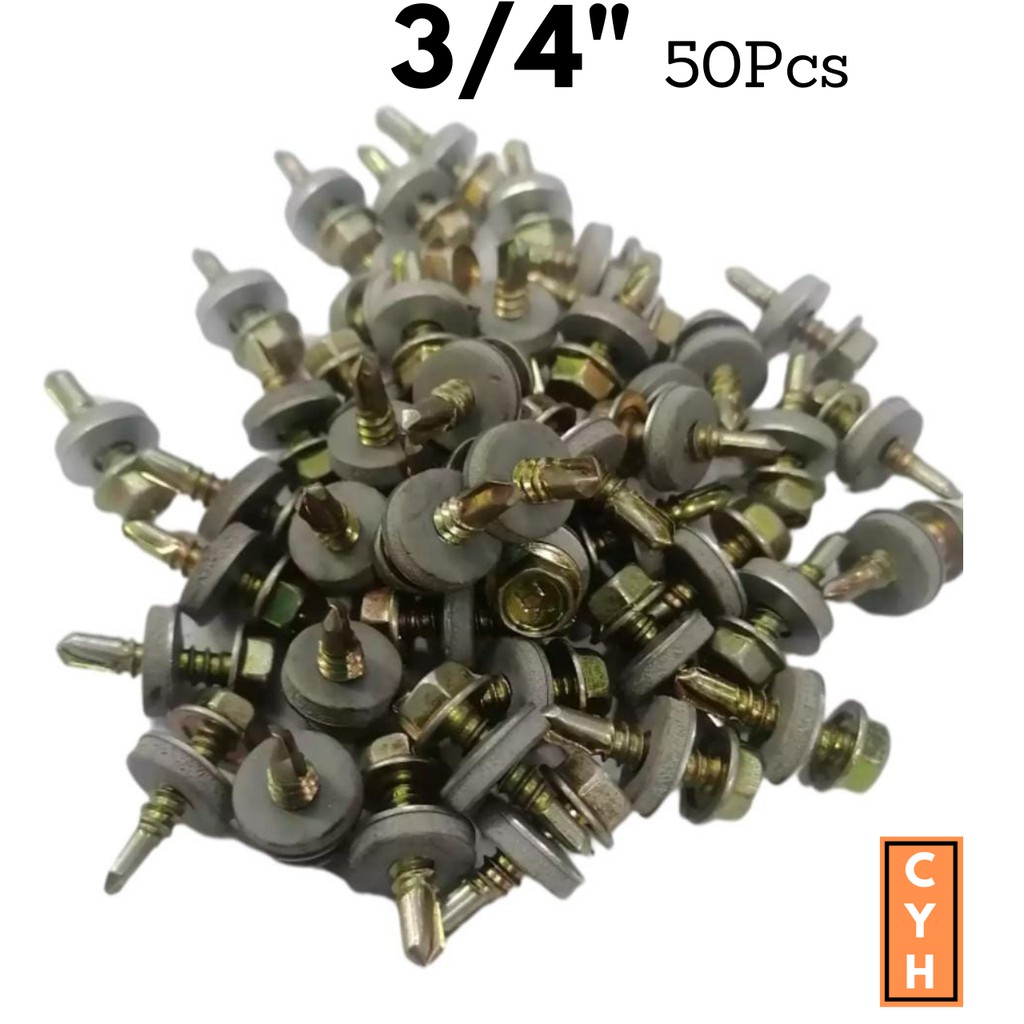 AWNING SCREW SELF DRILLING SCREW WITH WASHER AWNING SCREW SKRU ONING ...