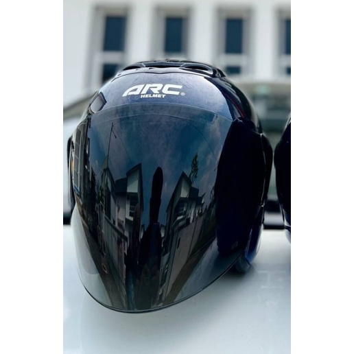 Original ARC Ritz Two Tone Blue 2 biru Special color helmet | Shopee ...