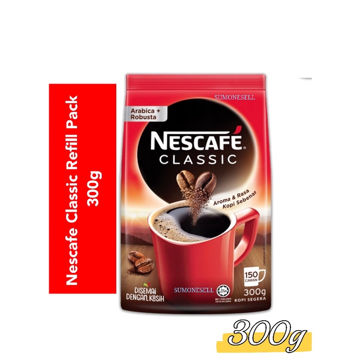 Nescafe Classic Refill Pack 300g | Shopee Malaysia