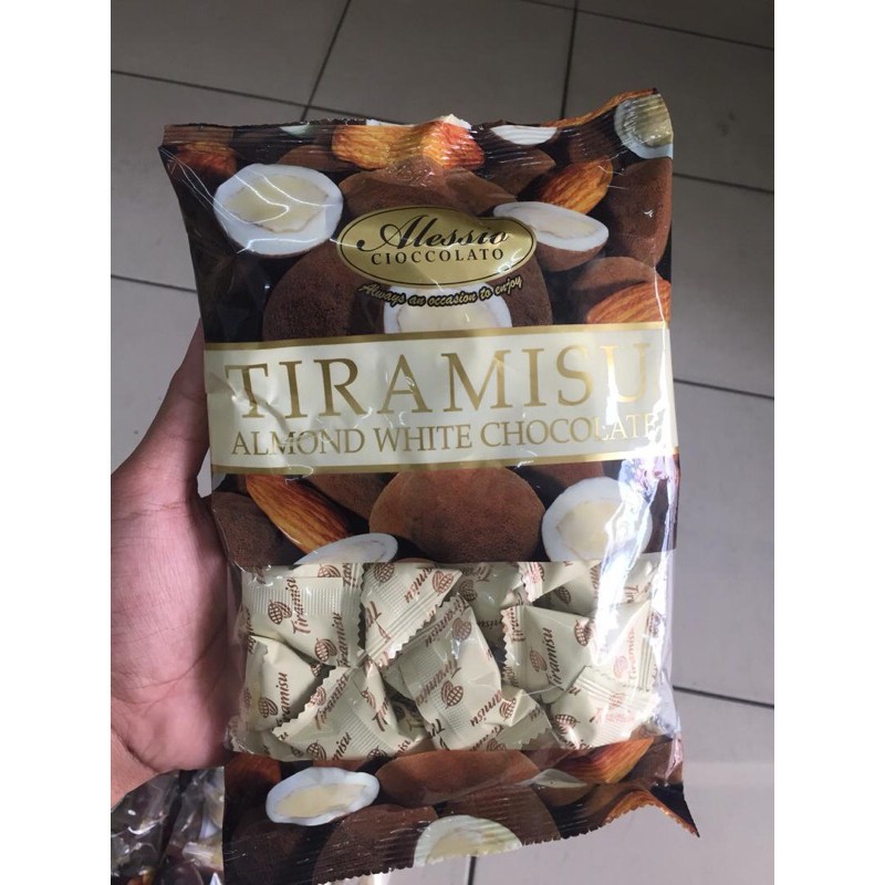 Alessio Cioccolato (Tiramisu Almond White Chocolate) | Shopee Malaysia
