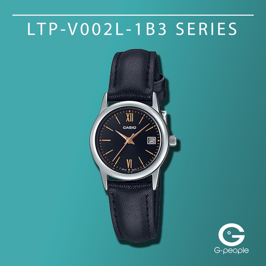CASIO LTP-V002L-1B3V / LTP-V002L-1B3 / LTP-V002L WOMEN'S WATCH 100% ...