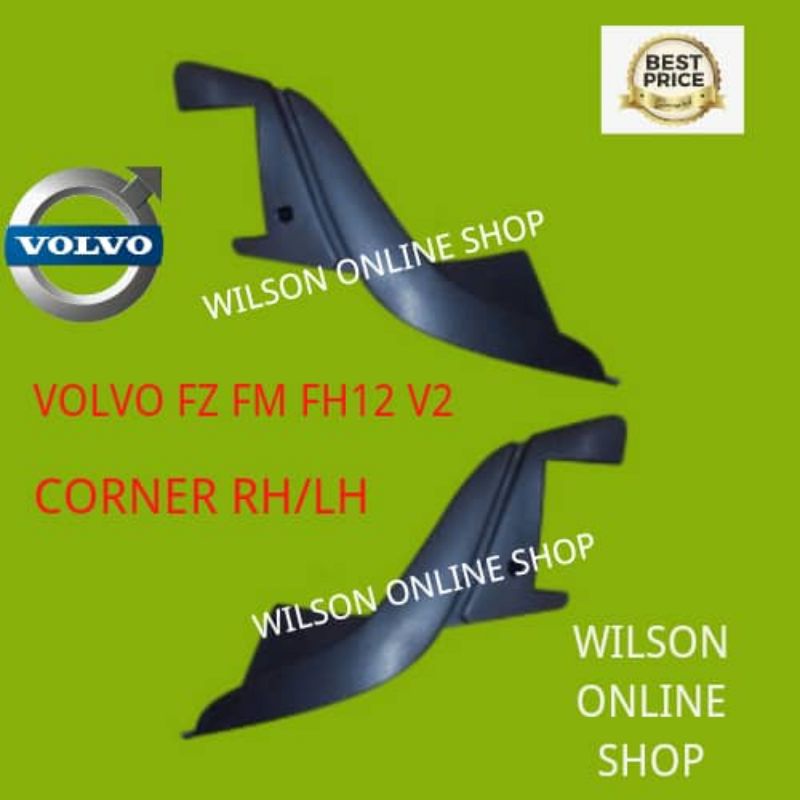 Taiwan Volvo FM12 FH12 V2 Corner Panel Garnish LH RH | Shopee Malaysia