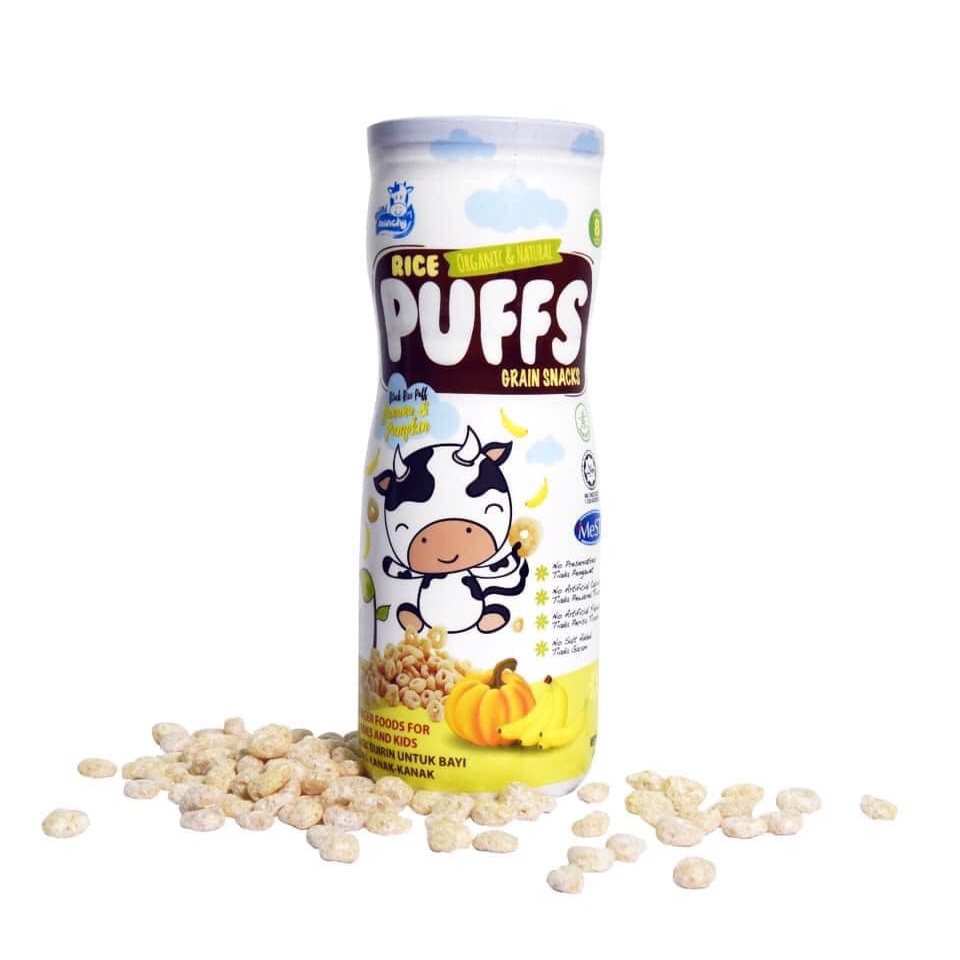 MINI MUNCHY Organic Natural Black Rice Baby Snack Puffs 45g - Baby Kids ...
