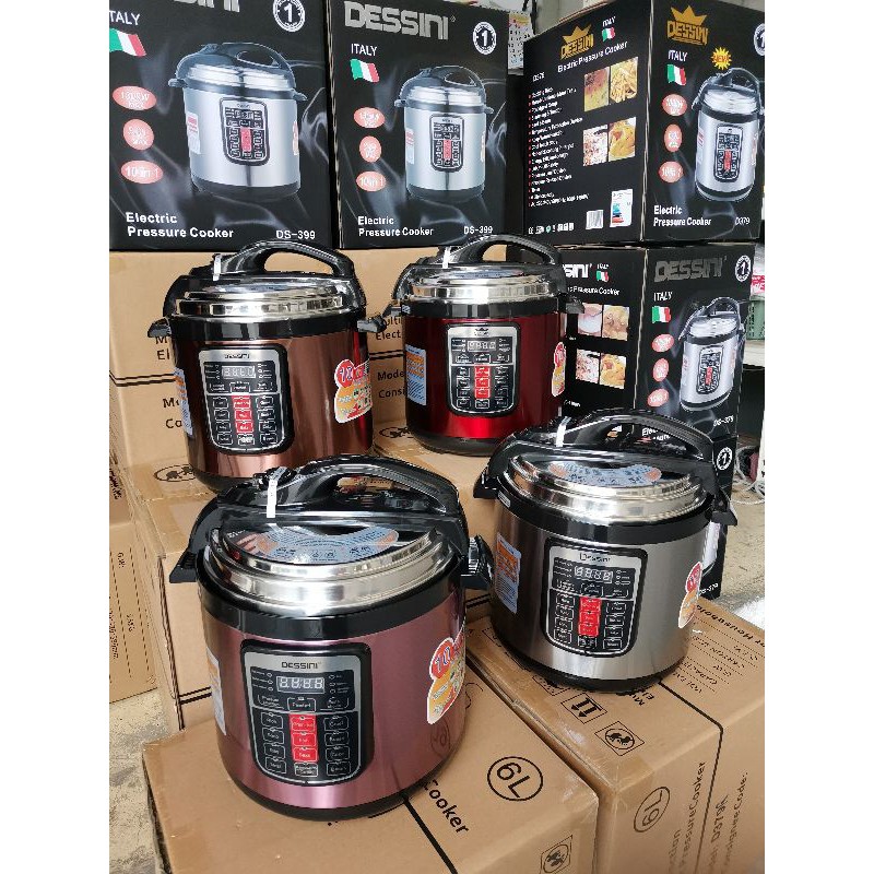 💥-LIMITED OFFER-💥 PRESSURE COOKER DESSINI ITALY 6L 8L Capacity | Shopee ...