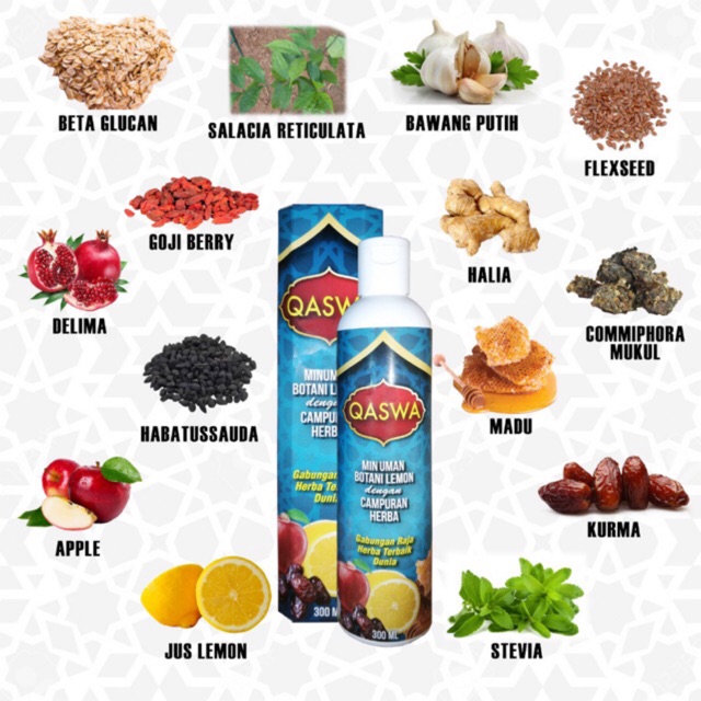 JUS QASWA (2 bottles) | Shopee Malaysia