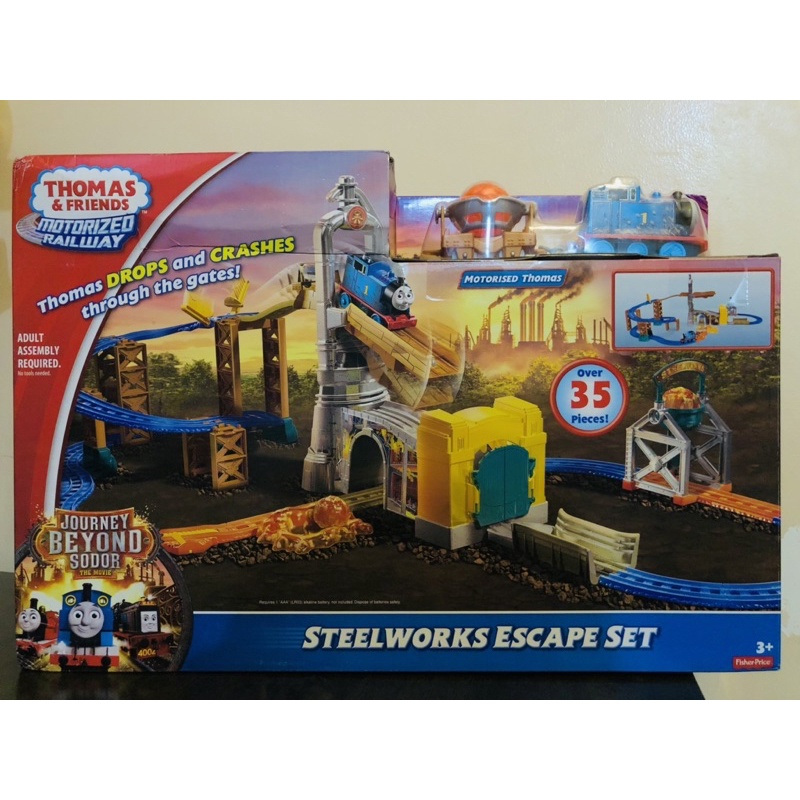 Thomas & Friends Motorized Railway Steelworks Escape Set, SRP: Php2999 ...