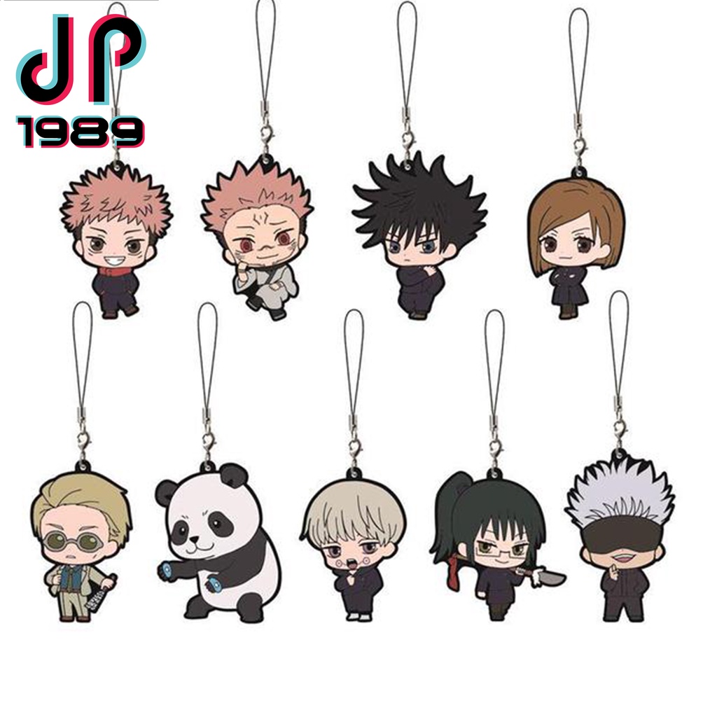 Genuine BANDAI Jujutsu Kaisen Gacha Rubber Keychain | Shopee Malaysia