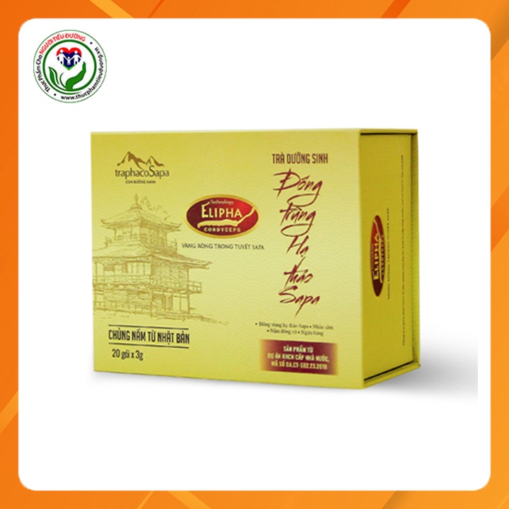 Cordyceps Sapa Traphaco Herbal Tea Helps To Restore Health (Box Of 20 ...