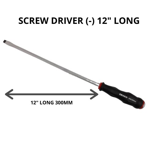 [ Local Ready Stocks ] High Quality 12inch 300mm Screw Driver Pemutar ...