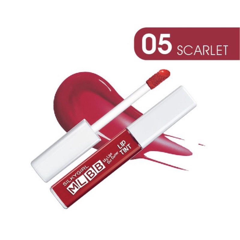 Silkygirl MLBB Lip Tint 05 Scarlet 10g | Shopee Malaysia