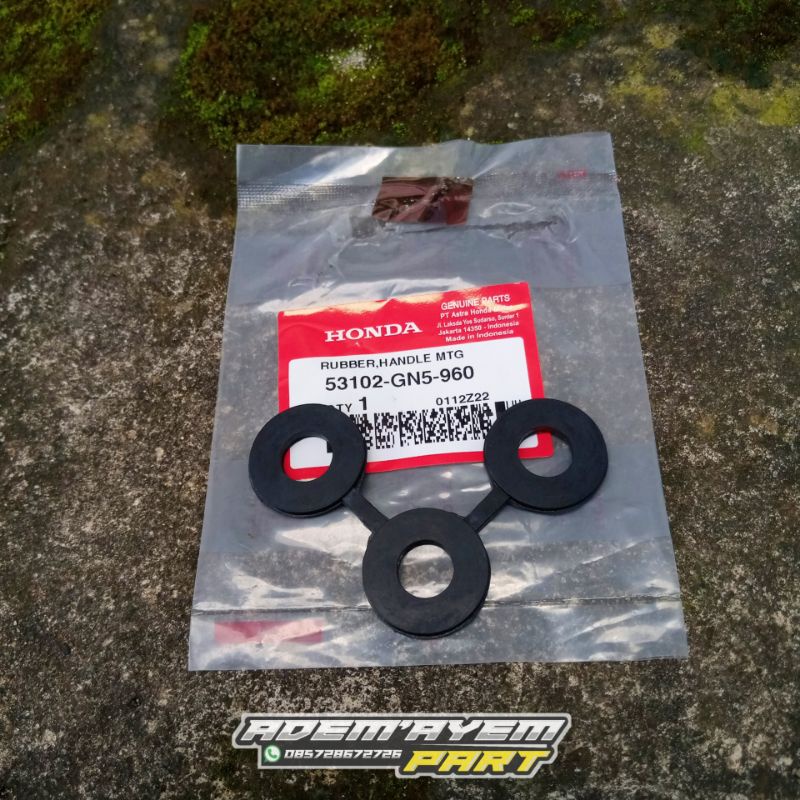 Astrea Prima / Star Steering Handlebar Wedge Rubber, Supra x / Supra ...