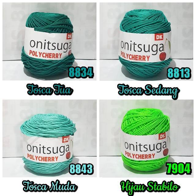 Onitsuga Polycherry Knitting Yarn (Tosca Variation) | Shopee Malaysia