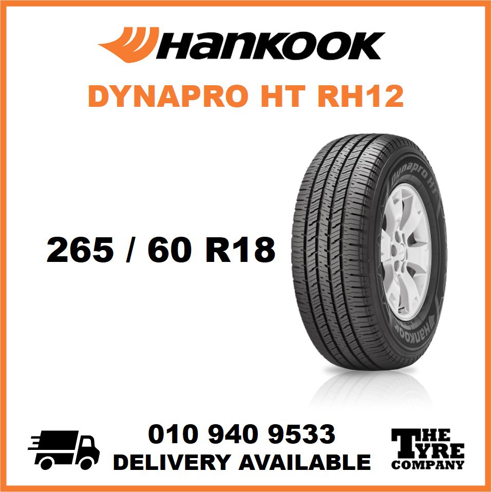 HANKOOK DYNAPRO HT RH12 - 265/60/18, 265/60R18 TYRE TIRE TAYAR 18 INCH ...