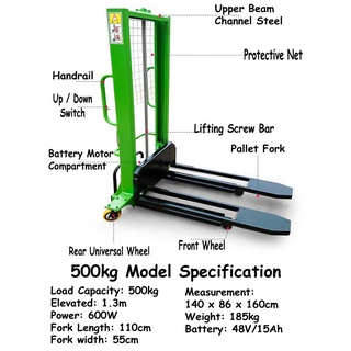 On Board Battery Powered Forklift/ Angkat Garpu Berkuasa Bateri/ 车载电动叉车 ...