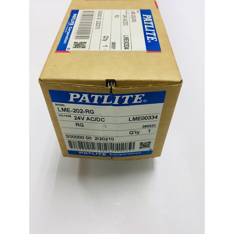 PATLITE LED SIGNAL TOWER LIGHT LME-202 R/G | Shopee Malaysia