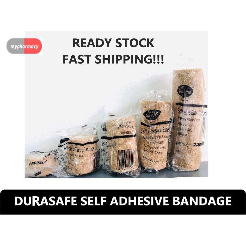 DURASAFE SELF ADHESIVE ELASTIC BANDAGE 1PCS | Shopee Malaysia