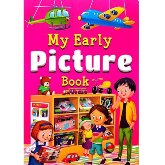[MaqSpider] Pink cover My Early Picture Book early learning kids book ...
