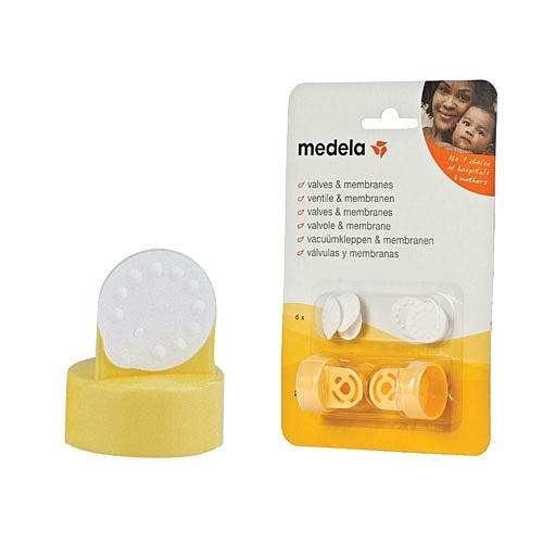 Medela Valves & Membranes Set (6 valve membranes 2 valve heads ...