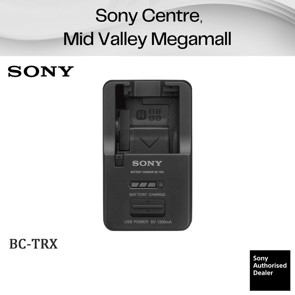 Sony BC-TRX BCTRX TRX Battery Charger Cybershot RX100 Digital Camera ...