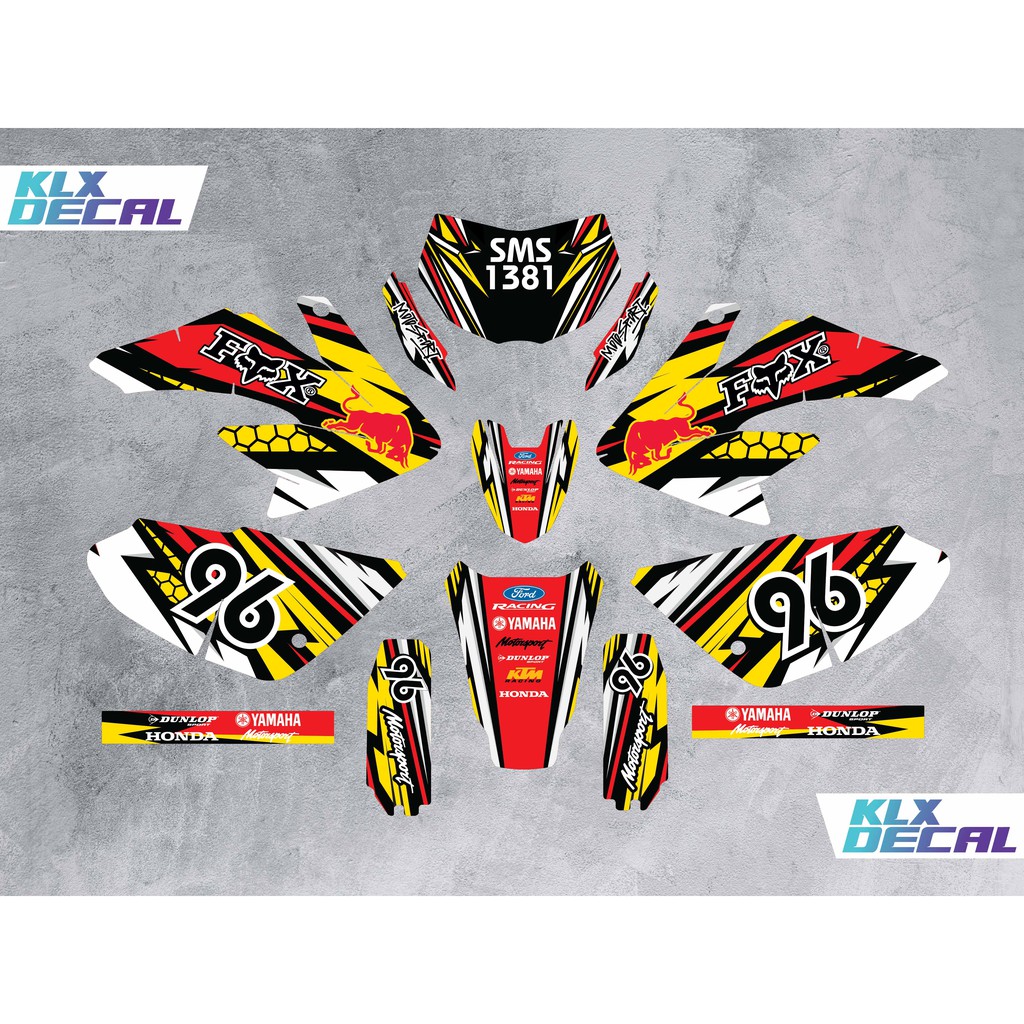 DForce 120 | Fox Redbull Custom | Shopee Malaysia