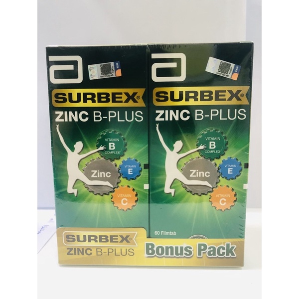 Surbex Zinc B-Plus ( 2x60’s ) | Shopee Malaysia