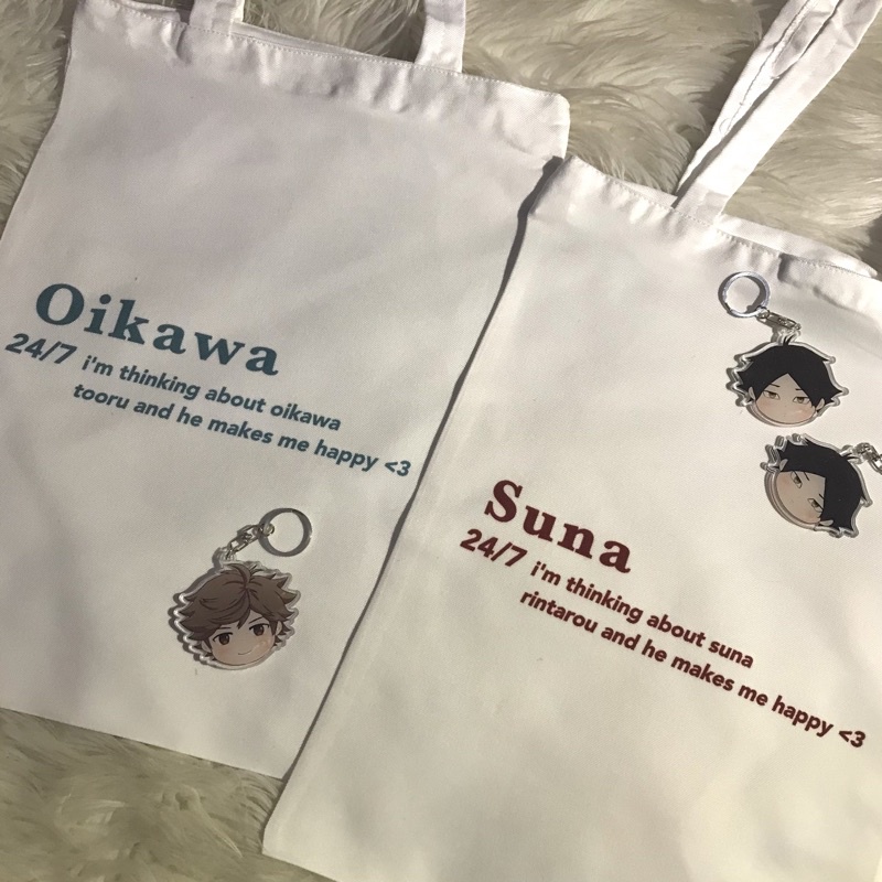 TOTEBAG HAIKYUU LETTERS SUNA KENMA OIKAWA KAGEYAMA YAMAGUCHI BOKUTO ...