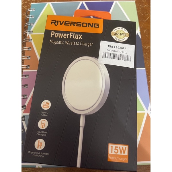 Riversong PowerFlux Magnetic Wireless Charger | Shopee Malaysia